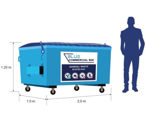 Home - Blue Commercial Bin