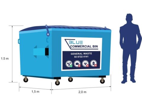 Home - Blue Commercial Bin